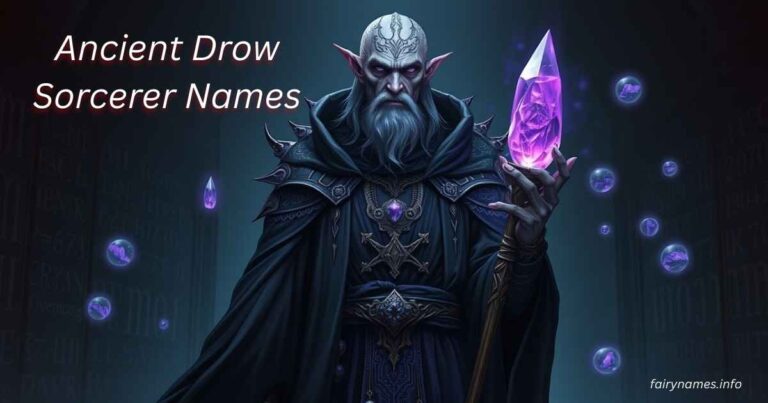 500+ Drow Name Generator Ideas (2025)