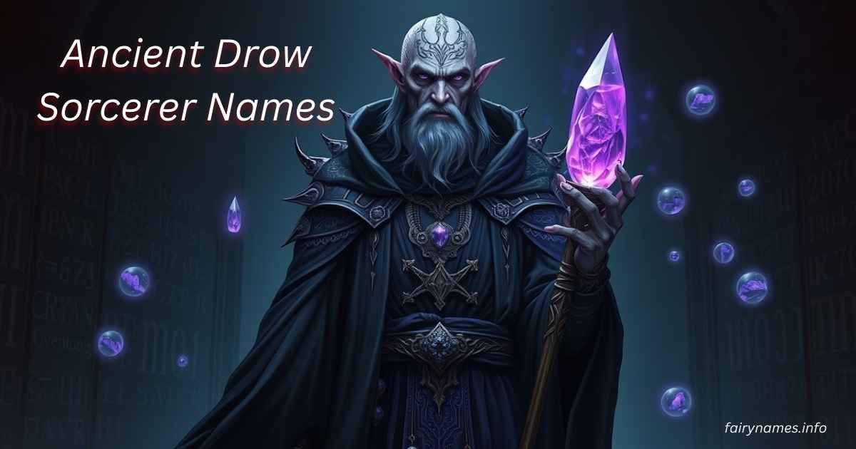 500+ Drow Name Generator Ideas (2025)