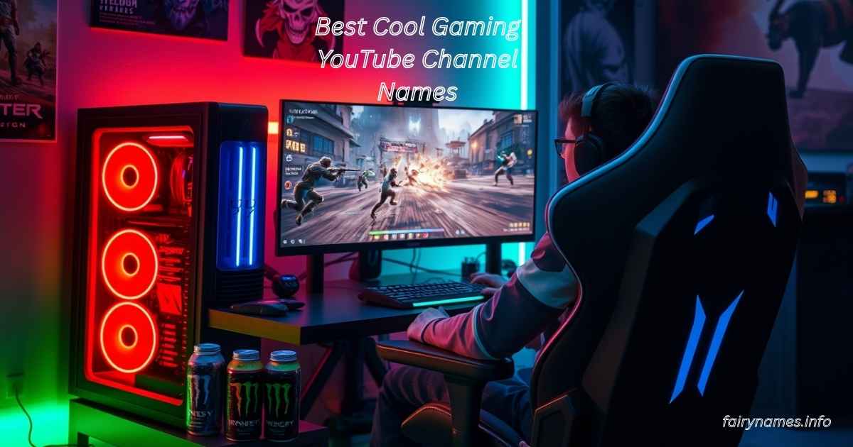 1450+ Catchy Gaming YouTube Channel Name Ideas (2025)