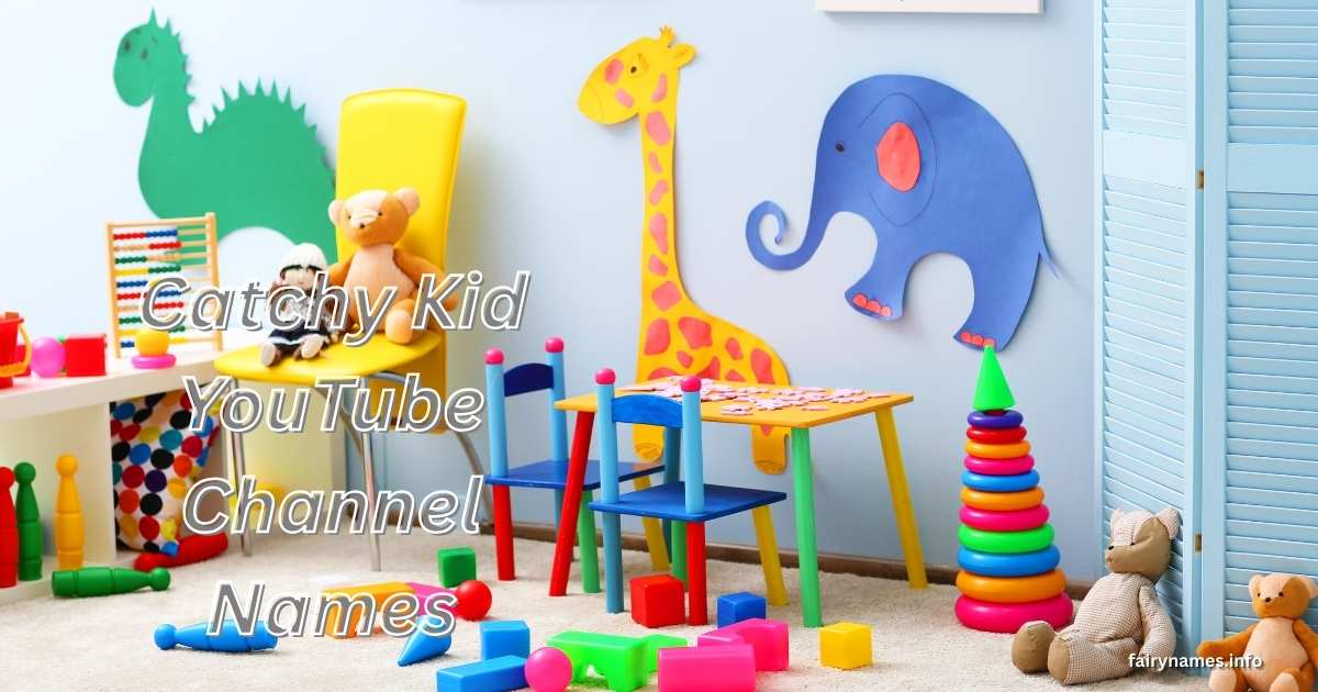1250+ Catchy Kid YouTube Channel Name Ideas (2025)