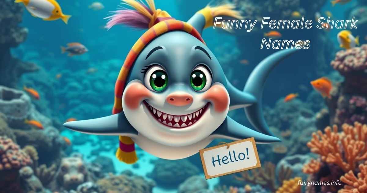 1100+ Cool & Funny Shark Names 2025