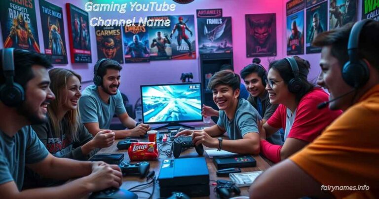 1450+ Catchy Gaming YouTube Channel Name Ideas (2025)