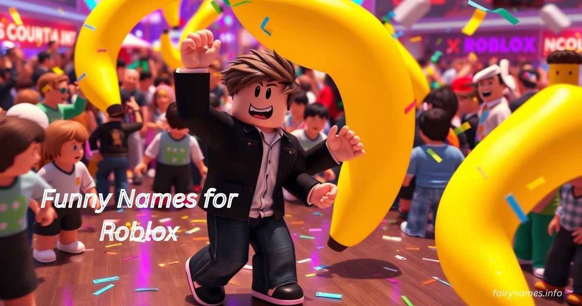 870+ Funny Names for Roblox That Will Make You Stand Out 2025