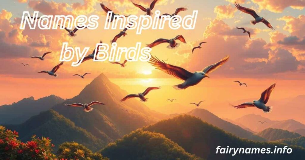 50 Beautiful Baby Names Inspired by Birds and Their Meanings