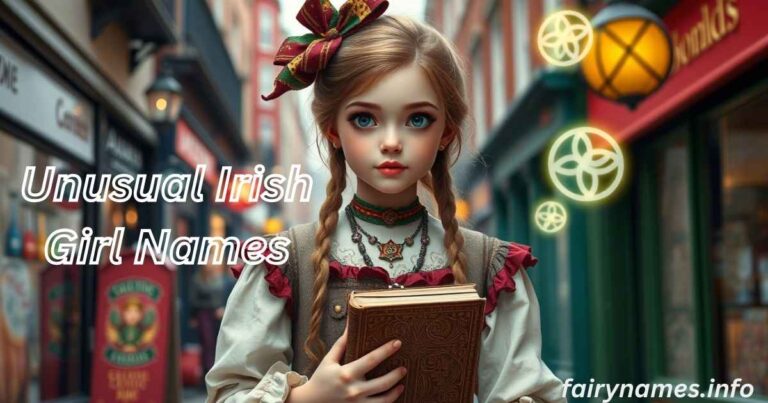 60 Unusual Irish Girl Names With Meanings