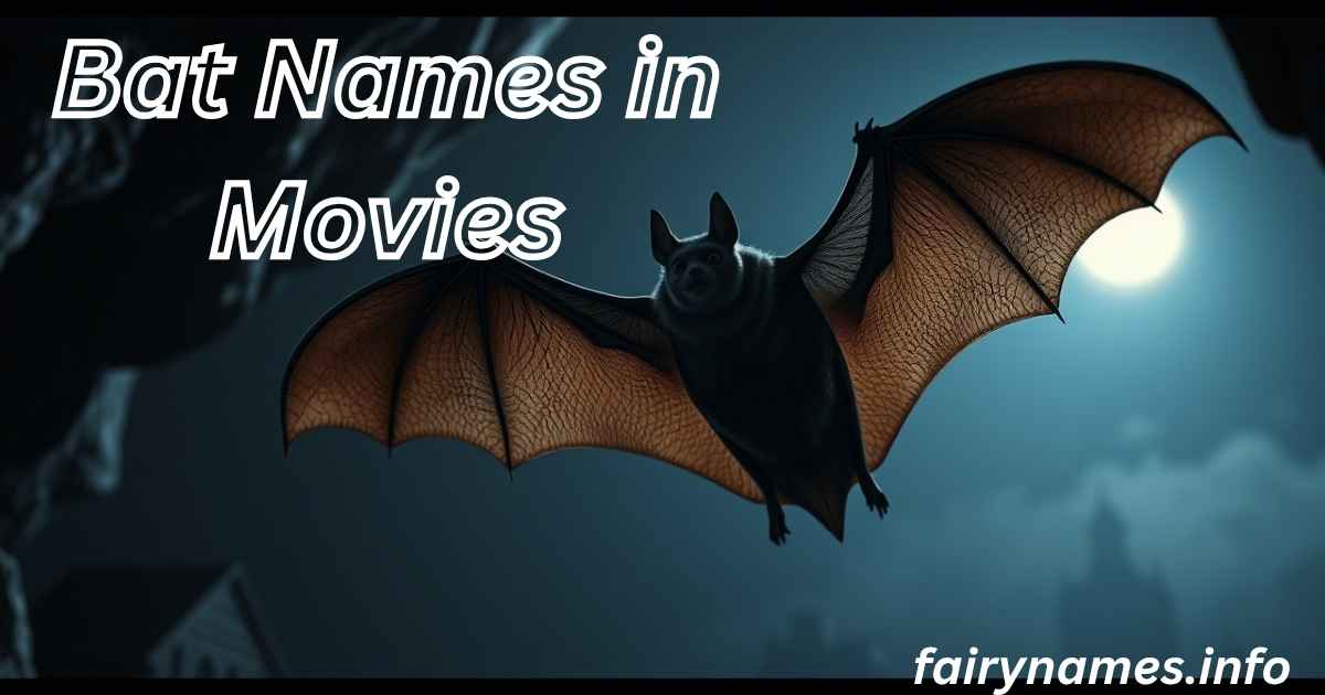 Best 430+ Unique and Mysterious Bat Names [Perfect Ideas]