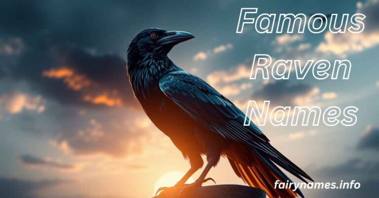 340+ Best Raven Names: Unique, Cute, and Mysterious Ideas