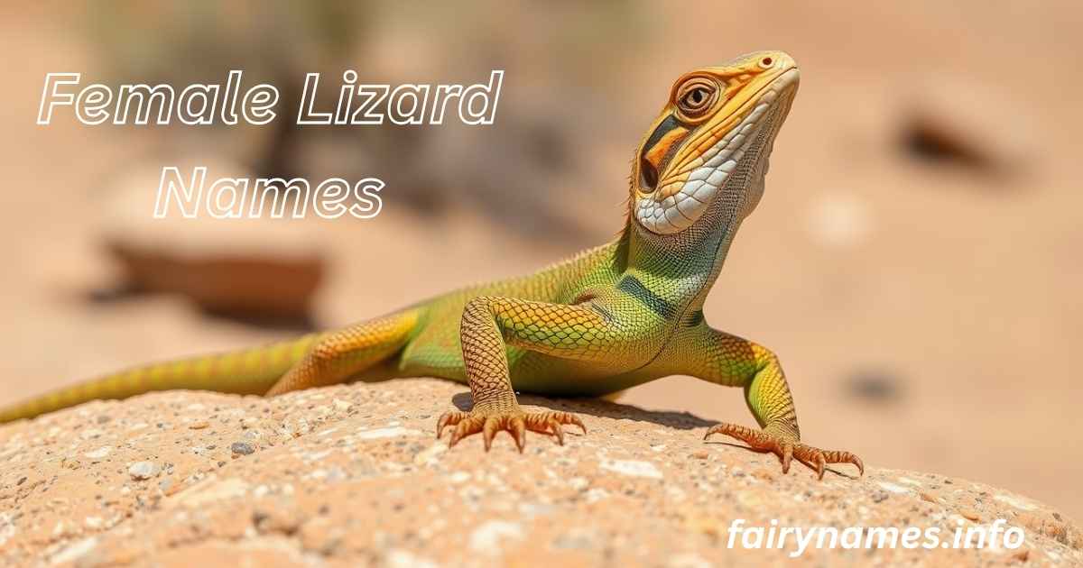 370+ Badass Lizard Names: Unique and Funny picks for Your Reptile