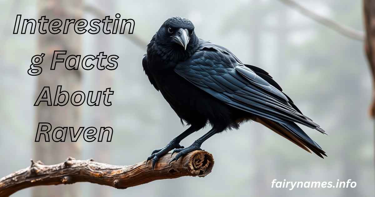 340+ Best Raven Names: Unique, Cute, and Mysterious Ideas