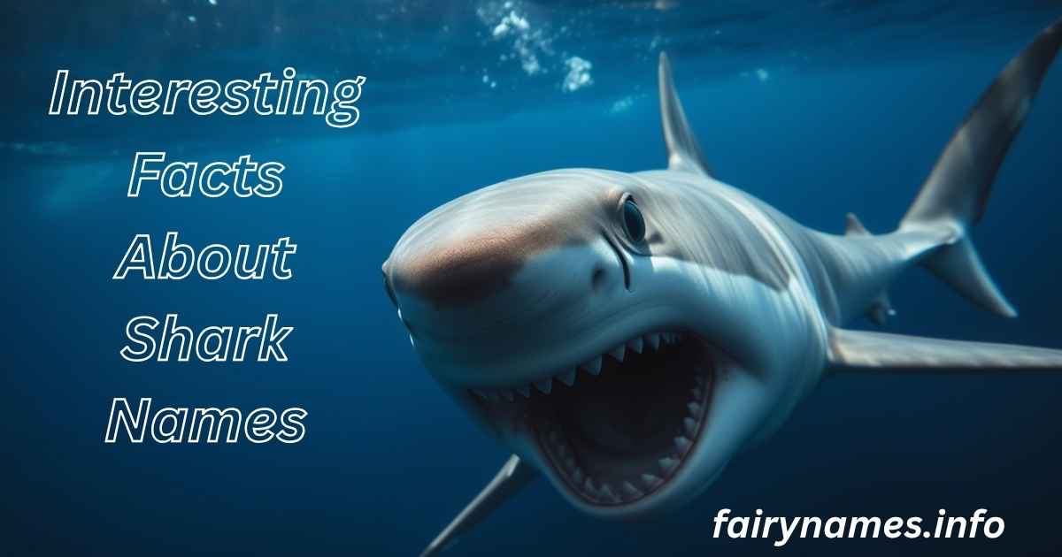 Top 360+ Unique & Powerful Shark Names With Generator
