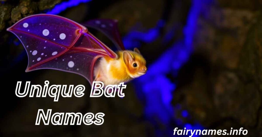 Best 430+ Unique and Mysterious Bat Names [Perfect Ideas]