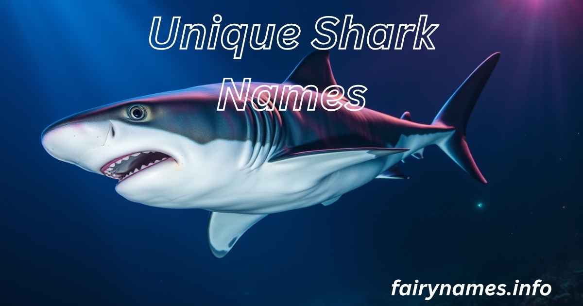 Top 360+ Unique & Powerful Shark Names With Generator